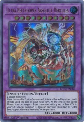 ULTRA BEETROOPER ABSOLUTE Hercules (BODE-EN088) - Ultra Rare - 1st ...