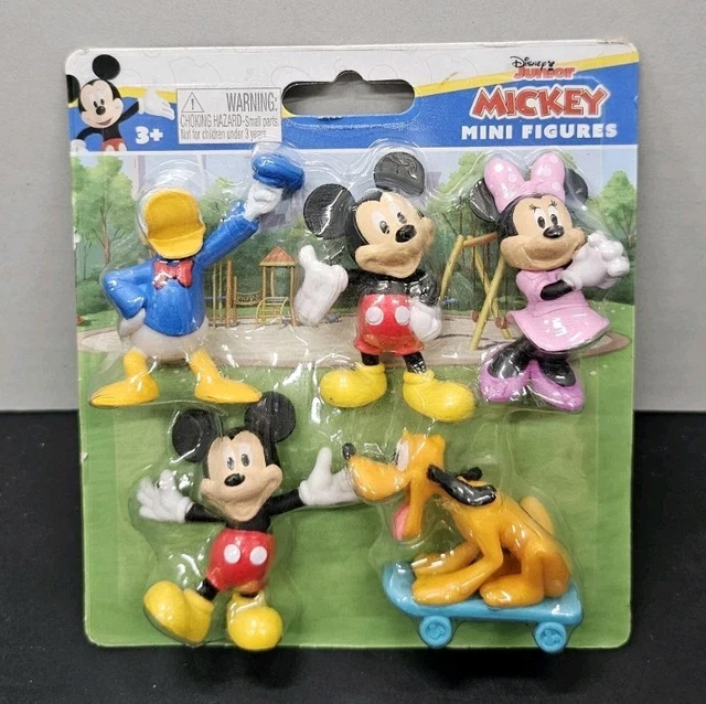 DISNEY JUNIOR MICKEY & Friends 5-Pack Collectible Mini Figures NEW £9. ...