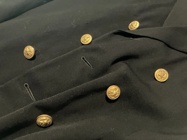 VINTAGE US NAVY Officer’s (Ensign) Dress Jacket WW2 1940s Size M W ...