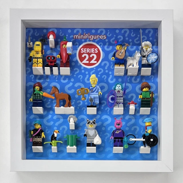 DISPLAY CASE FRAME for Lego ® Series 22 minifigures 71032 25cm £26.99 ...