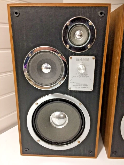 VINTAGE AMSTRAD EX350 Speakers - Retro 70's, 80's - For Use or Stage ...