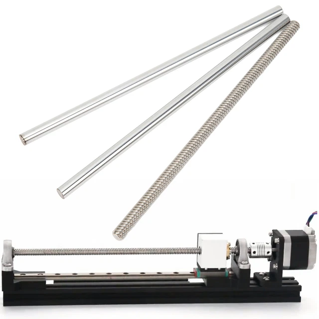 LINEAR MOTION GUIDE Rod Shaft T8x8 Screw Shaft Support SC8UU Sliding Be £29.92 - PicClick UK