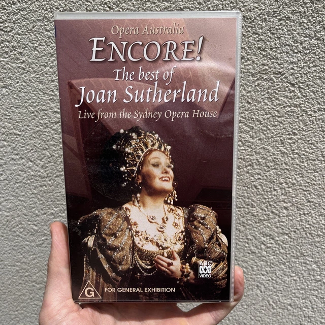 OPERA AUSTRALIA ENCORE! The Best Of Joan Sutherland Video sealed In ...