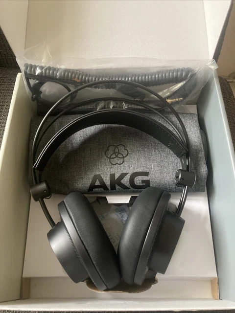 NEU AKG K245 kopfhörer studio halboffen hifi spiralkbel 179€ UVP EUR 54,00 - PicClick DE