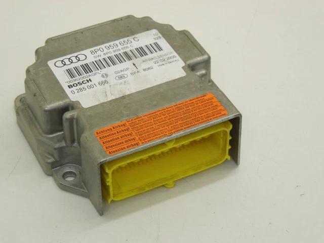 AUDI A3 8P Airbag Crash Control Module ECU 8P0959655C £43.99 - PicClick UK