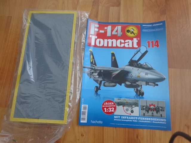 1/32 HACHETTE CONSTRUIT F-14 Tomcat Modèle Avion De 114 Inc Pièce sur la Photo EUR 31,03 ...