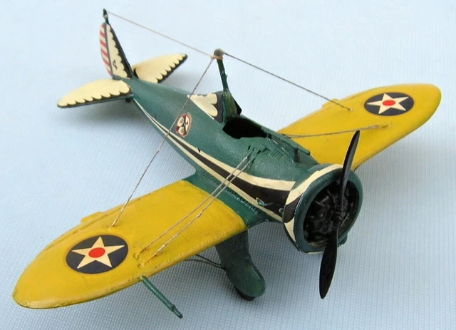 BOEING P-26B PEASHOOTER, USAAC, 1935,scale 1/72,Hand-made plastic model ...