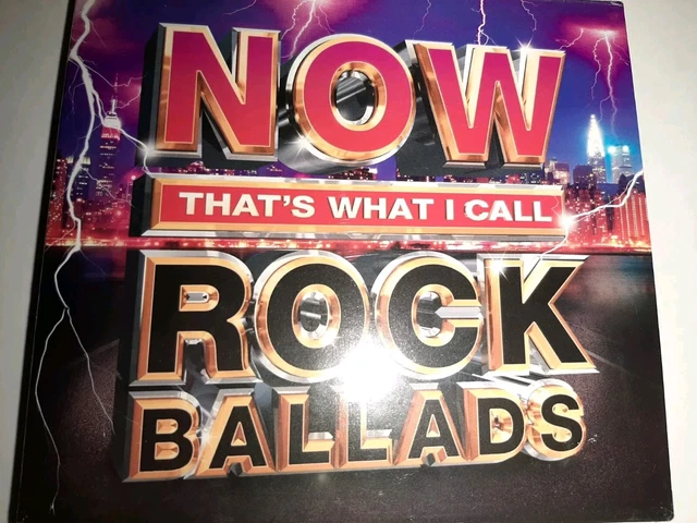 NOW THAT'S WHAT I Call Rock Ballads by Various Artists (CD, 2016) NEW ...