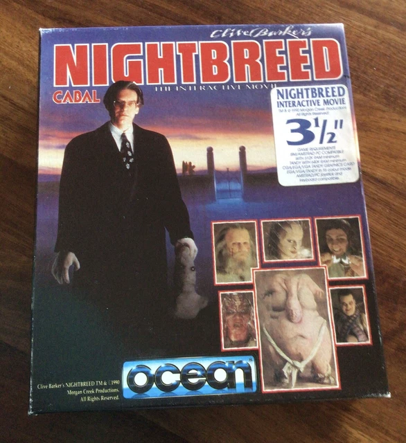 CLIVE BARKERS NIGHTBREED Cabal Interactive Movie - Pc Big Box Game £104 ...