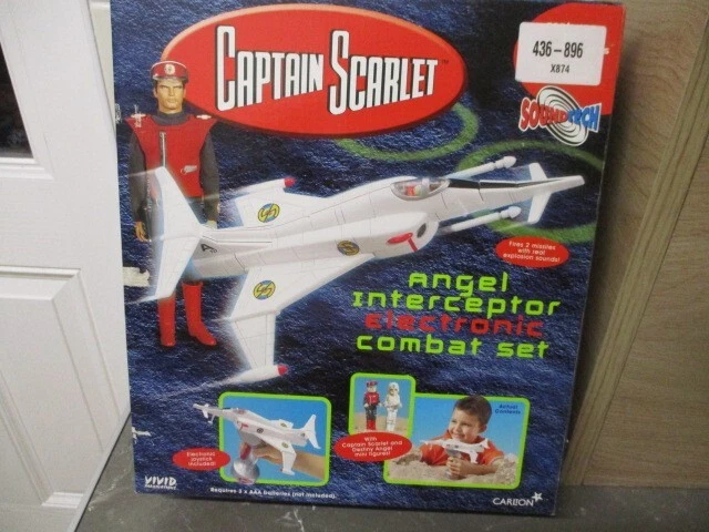 CARLTON CAPTAIN SCARLET Gerry Anderson Angel Interceptor set £48.99 ...