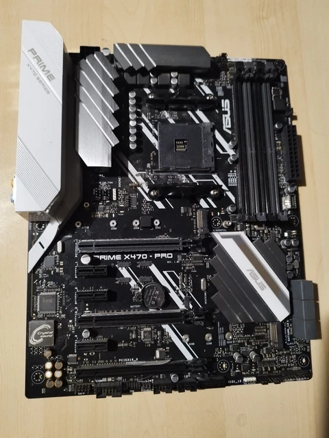 ASUS PRIME X470-PRO AM4 Motherboard £50.00 - PicClick UK