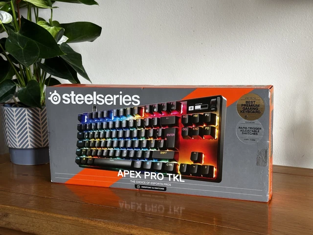 STEELSERIES APEX PRO TKL - HyperMagnetic Gaming Keyboard - UK layout £ ...