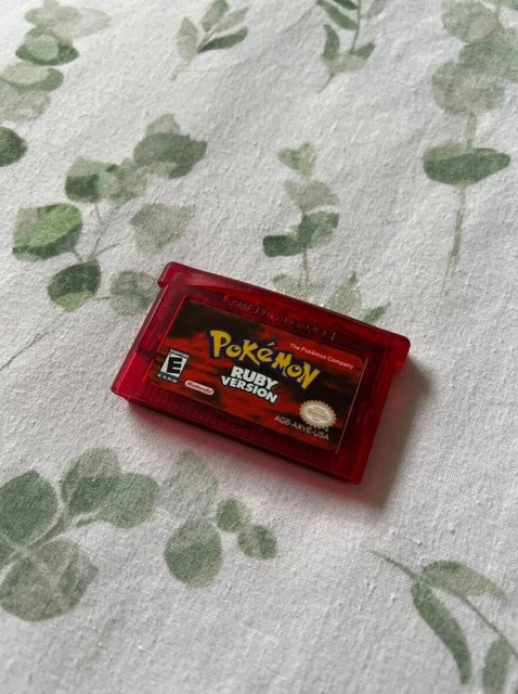 NINTENDO GAMEBOY ADVANCE Pokémon Ruby Game - Game only (no case) £5.91 ...