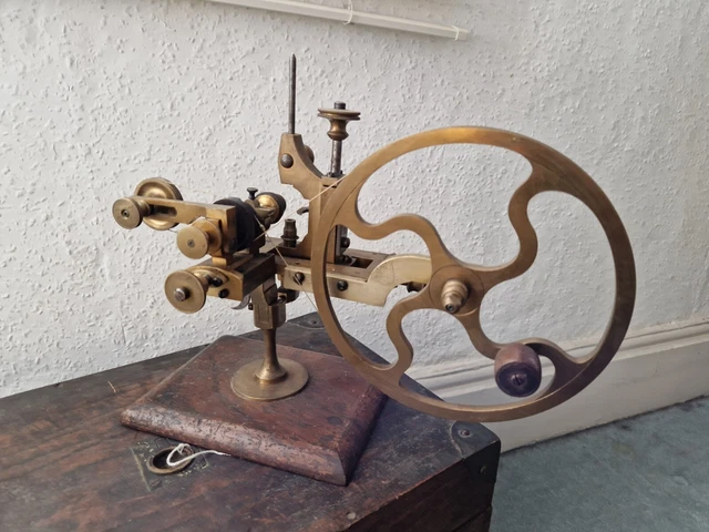 ANTIQUE WATCHMAKERS TOPPING Tool + Carpano cutting set MUSEUM watch ...