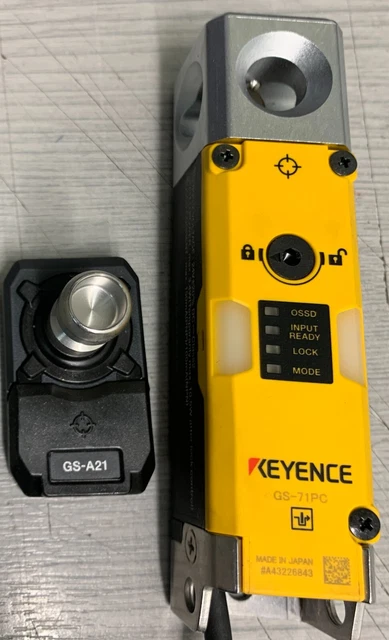 KEYENCE GS-71PC SICHERHEITSVERRIEGELUNGSSCHALTER EUR 202,29 - PicClick DE