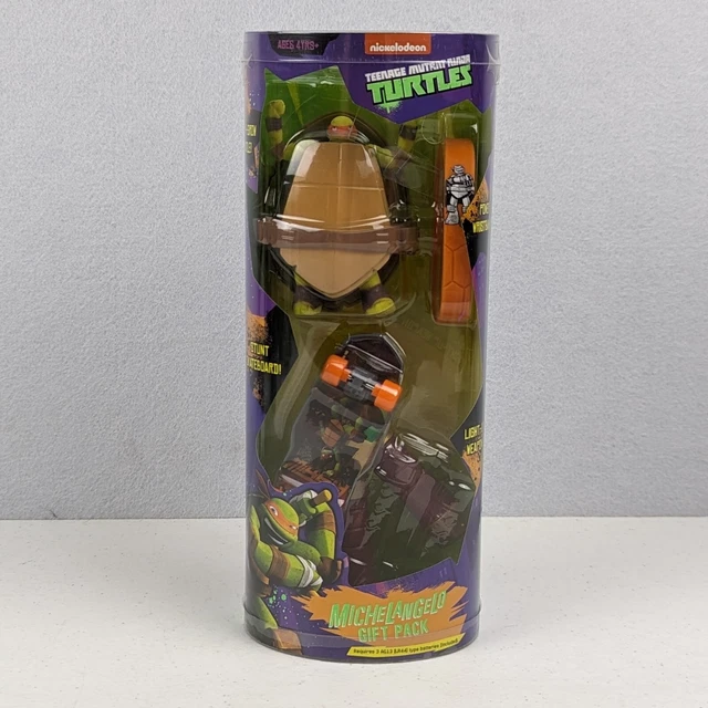 TMNT NINJA TURTLES Wicked Cool Toys Michelangelo Gift Pack 2014 ...
