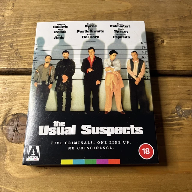 THE USUAL SUSPECT Arrow Collectors Edition 4K inc Poster, Art Cards New ...