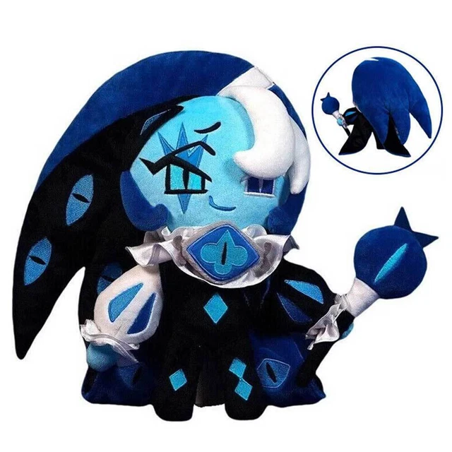 SHADOW MILK COOKIE Cookie Run: Kingdom Blue Multi-Eyed Wizard Girl ...