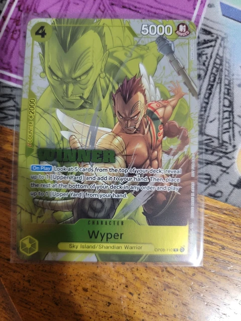 ONE PIECE TCG Wyper OP08-110 Winner Pack 2025 Vol. 2 £4.44 - PicClick UK