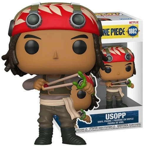 FUNKO POP USOPP 1882 One Piece Netflix Figure Vinyl EUR 21,90 - PicClick IT