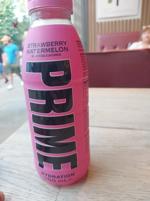 PRIME HYDRATION DRINK Strawberry Watermelon 1 x 500ml bottle KSI LOGAN ...
