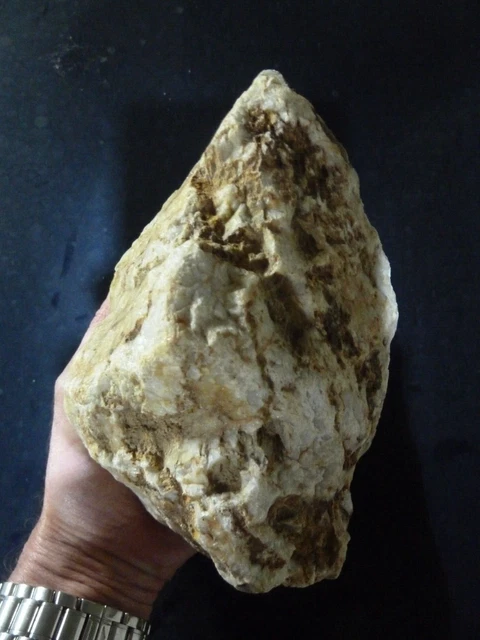 BIFACE ACHEULÉEN PRÉHISTORIQUE France Hand Axe Quartzite EUR 69,00 ...