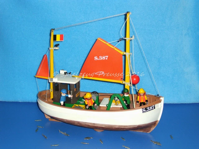 PLAYMOBIL 3551: FISCHKUTTER "Susanne S.387" EUR 179,99 - PicClick FR