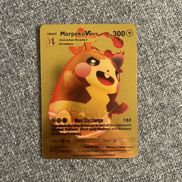POKEMON MORPEKO VMAX Gold Foil 🔥Fan Art 🔥 Near Mint/Mint $3.50 ...