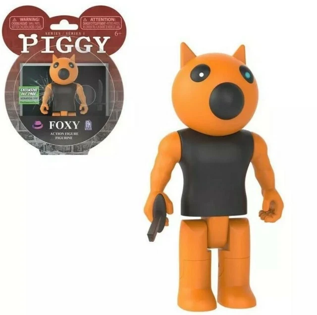 ROBLOX PIGGY SERIES 1 Foxy 3.5" Action Figure - Includes DLC Items ...