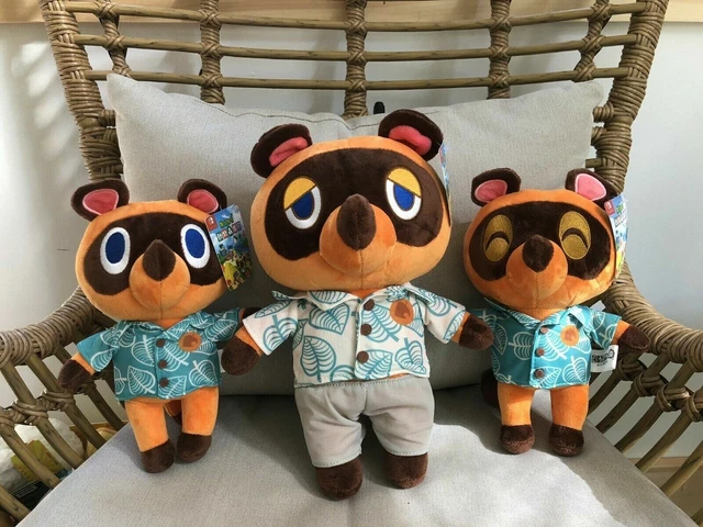 ANIMAL CROSSING NEW Horizons Tom Nook Timmy Tommy Muñecas de Peluche ...