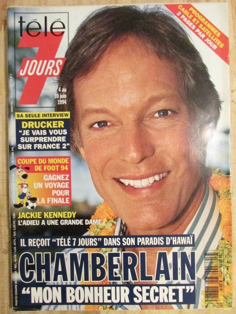 PROGRAMME TÉLÉVISION TÉLÉ 7 JOURS N° 1775 du 4 au 10 Juin 1994 CHAMBERLAIN EUR 5,00 - PicClick FR