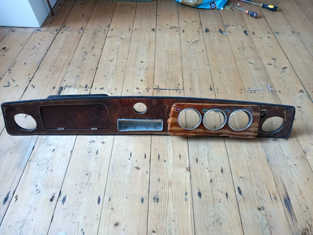 CLASSIC MINI COOPER Genuine Rover Mpi Walnut Dashboard Rare Sportspack ...
