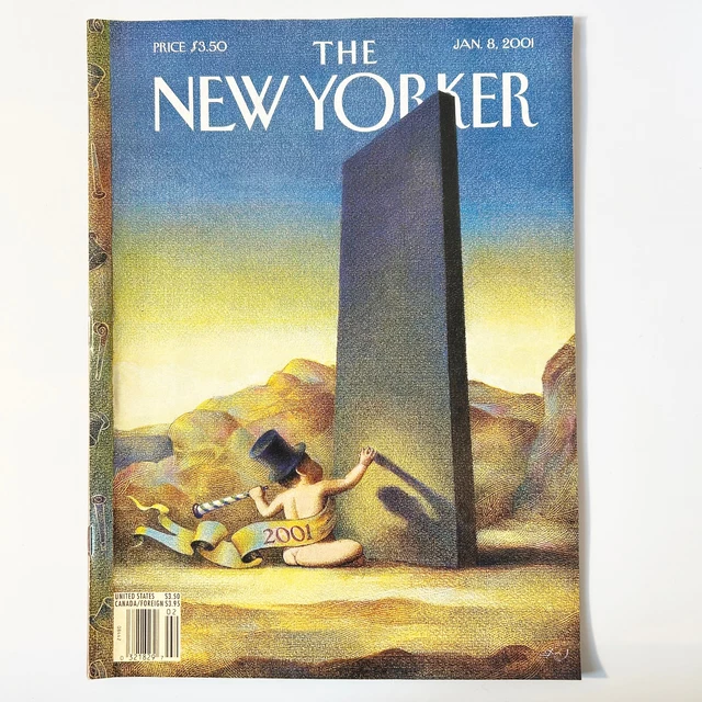 THE NEW YORKER Magazine January 8 2001 Conan O’Brien John Updike Franz ...