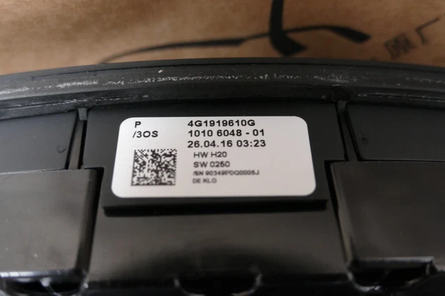 AUDI A6 A7 4G MMI Bedienteil Bedieneinheit Controller Komplett ...