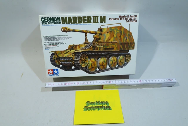 TAMIYA 35255 MARDER III M Sd. Kfz 138 Tank Destroyer 1:35 mb13577 EUR ...