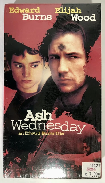 ASH WEDNESDAY ELIJAH Wood Rosario Dawson Edward Burns Oliver Platt VHS ...