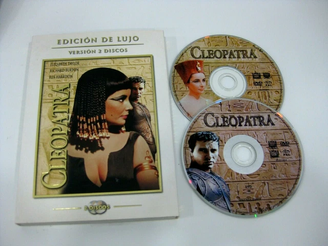 CLEOPATRA DVD ELIZABETH Taylor Richard Burton Rex Harrison Edizione 2 ...