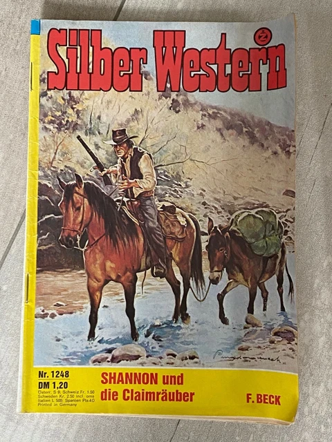 SILBER WESTERN NR. 1248, Zauberkreis "Shannon und die Claimräuber" EUR ...