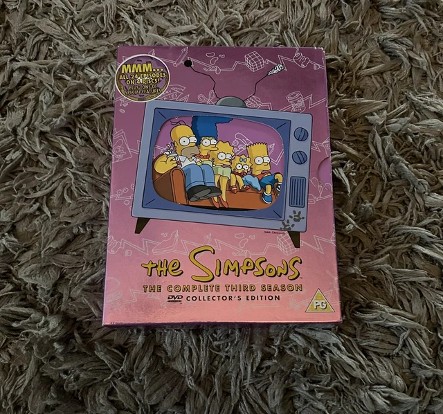 THE SIMPSON THE Complete Third Season Collectors Edition DVD Box Set £5 ...