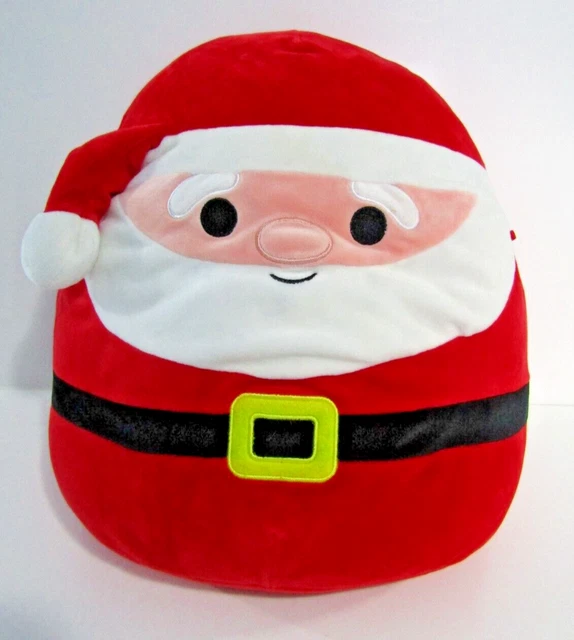 FATHER CHRISTMAS SQUISHMALLOW Nick Santa Claus 12" Soft Plush Kelly Toy ...