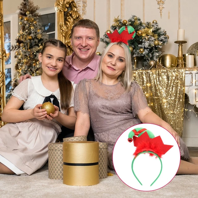 ADULT CHRISTMAS HEADBAND Holiday Headbands Hair Costume Accessories $17 ...