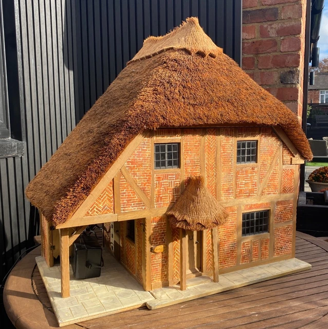 SUPERB LITTLE HOMES Of England Artisan Dolls House Cottage Rare Find £ ...