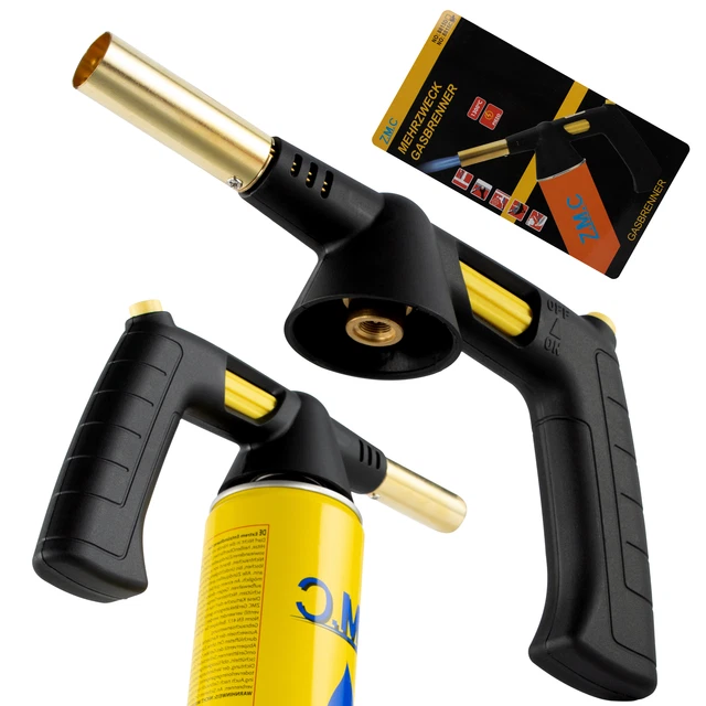 GAS BURNER BUNSEN Coal Lighter Blow Torch + Cartridges 330g £27.77 ...