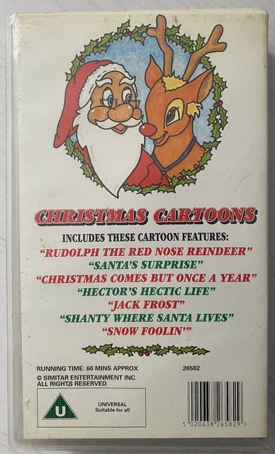 CHRISTMAS CARTOONS (U) VHS Tape Simitar Entertainment Rare £2.00 ...