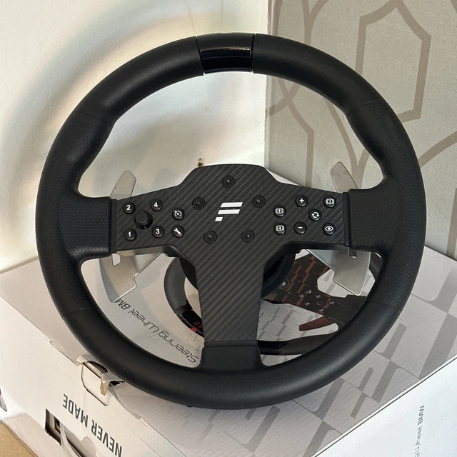 FANATEC CSL STEERING Wheel P1 V2 With QR2 Lite Round Sim Racing Wheel £ ...