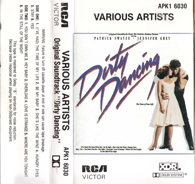 DIRTY DANCING ORIGINAL Soundtrack - Cassette - Tape SirH70 $14.95 ...