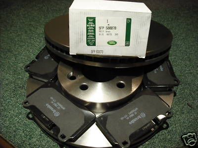 RANGE ROVER SPORT Supercharged/Tdv8 Front Discs & Pads Sfp500070 ...