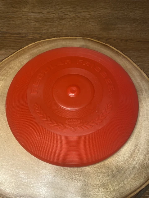 VINTAGE 1966 WHAM-O Regular Red Frisbee Flying Disc $24.00 - PicClick