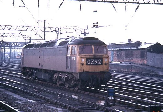 ORIGINAL COLOUR SLIDE of D1715 BR class 47 diesel loco £1.99 - PicClick UK