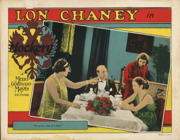 MOCKERY LOBBY CARD Emily Fitzroy Mack Swain Lon Chaney Sr Old Movie ...